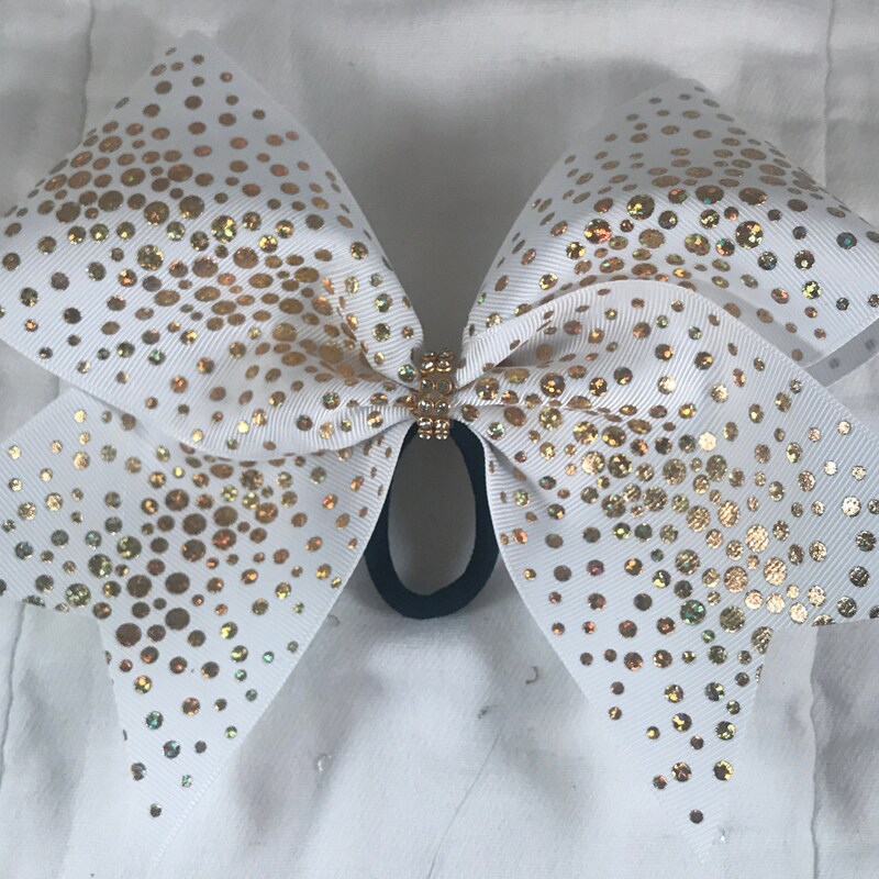 Gold Cheer Bow - Etsy