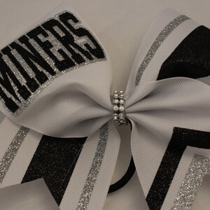 Captain Cheer Bow - School Cheer Bows - Letters / Colors Senior - Name ...