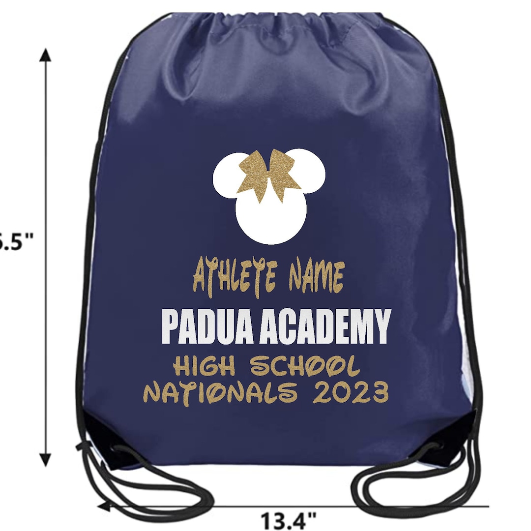 Cheer Drawstring Backpack - Cheer Gift Bag - Cheer Backpack - Summit ...