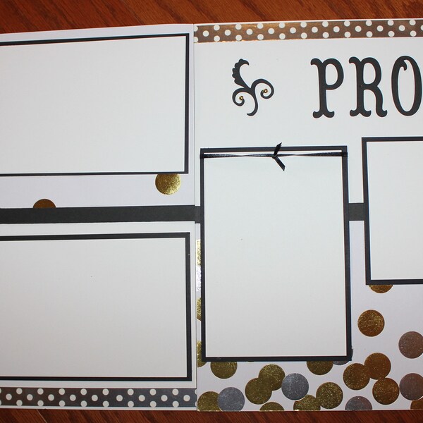 Premade Scrapbook Pages - Etsy