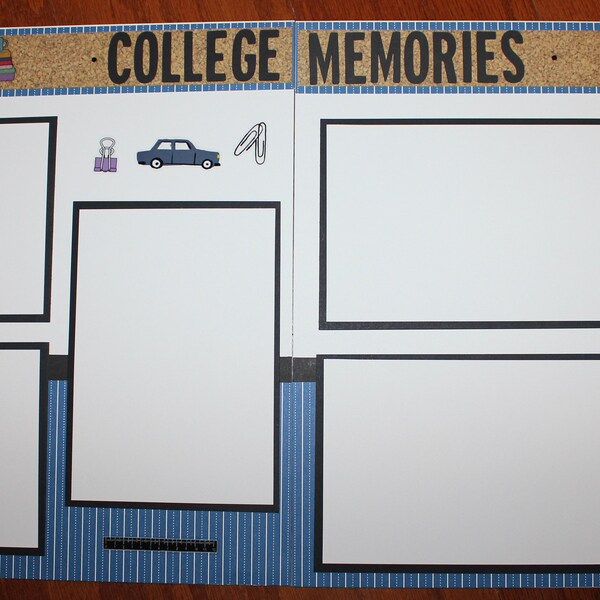 College Scrapbook - Etsy