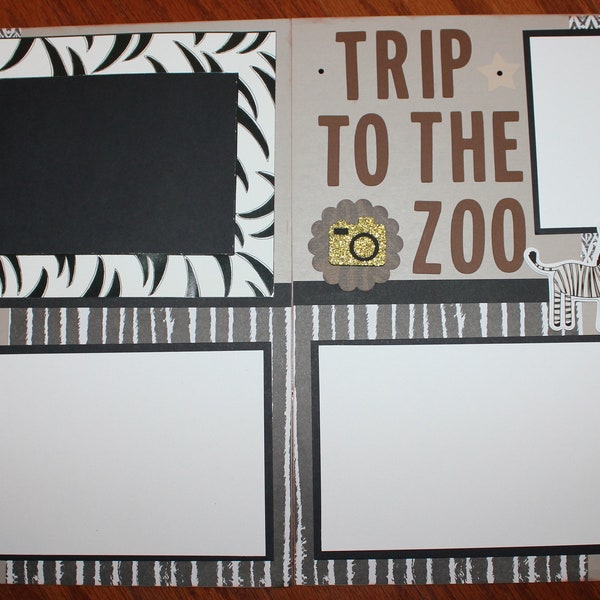 Zoo Scrapbook - Etsy