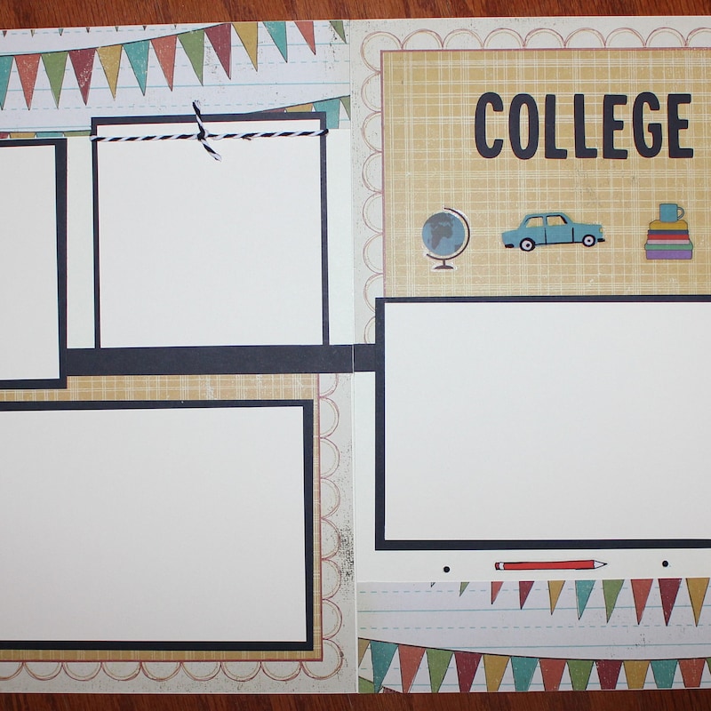 College Scrapbook - Etsy
