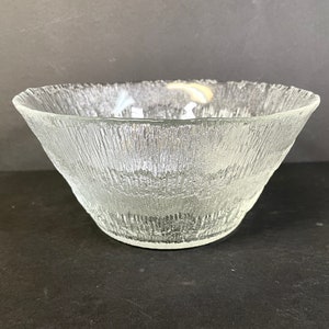 Iittala Wirkkala Solaris Crystal Glass Bowl 9 1/8 Diameter - Etsy