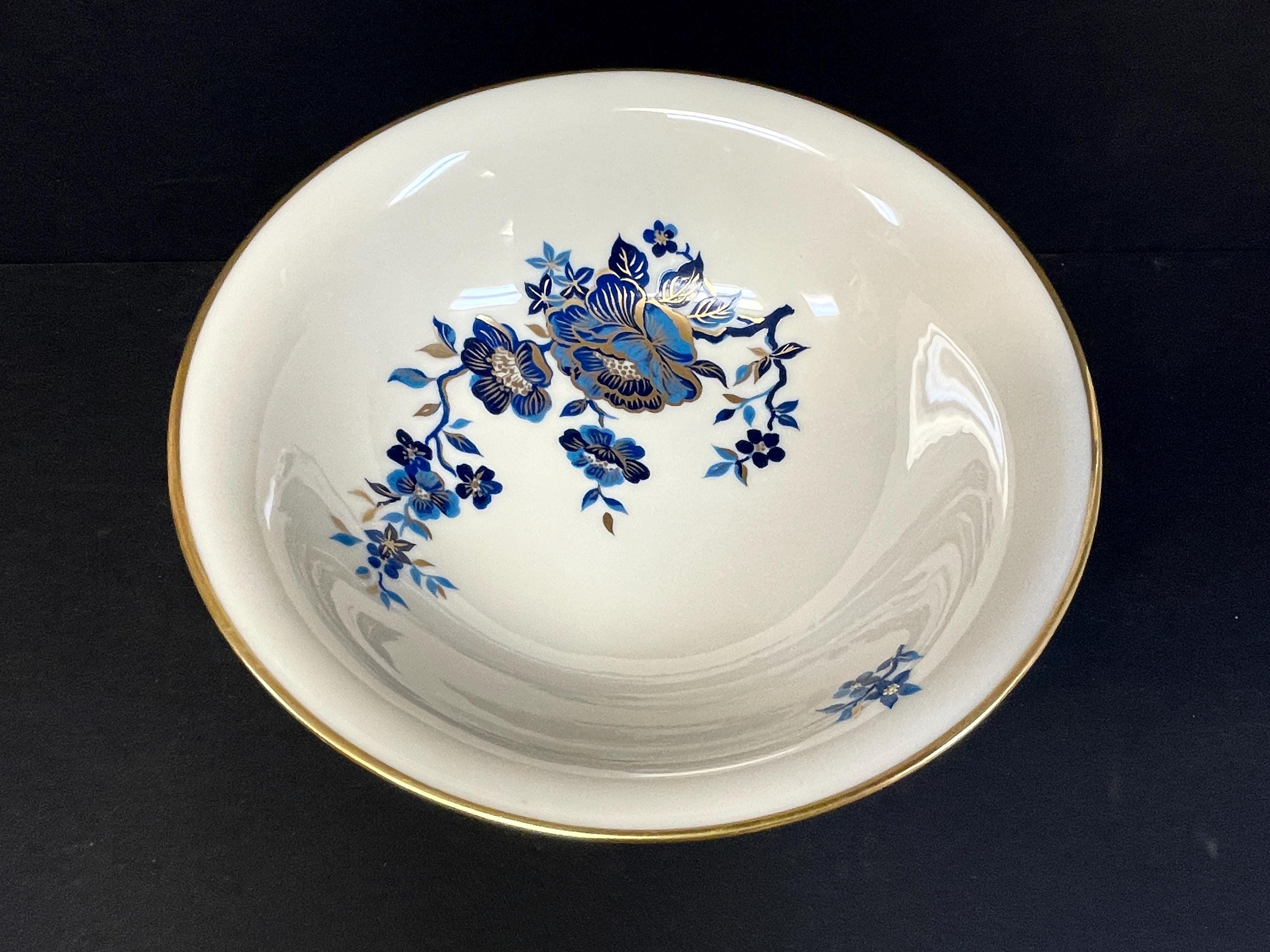 Lenox China Pagoda Pattern Footed Bowl Compote 7 3/4" - Etsy