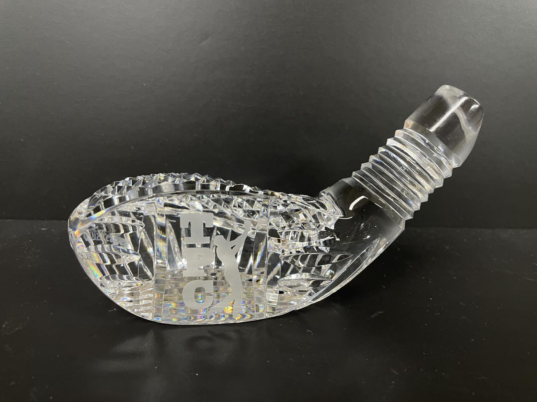 Waterford Crystal TPC Golf Club Paperweight - Etsy