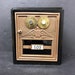 Antique US Post Office Box Door Coin Bank Australian Blackwood Ebonized ...