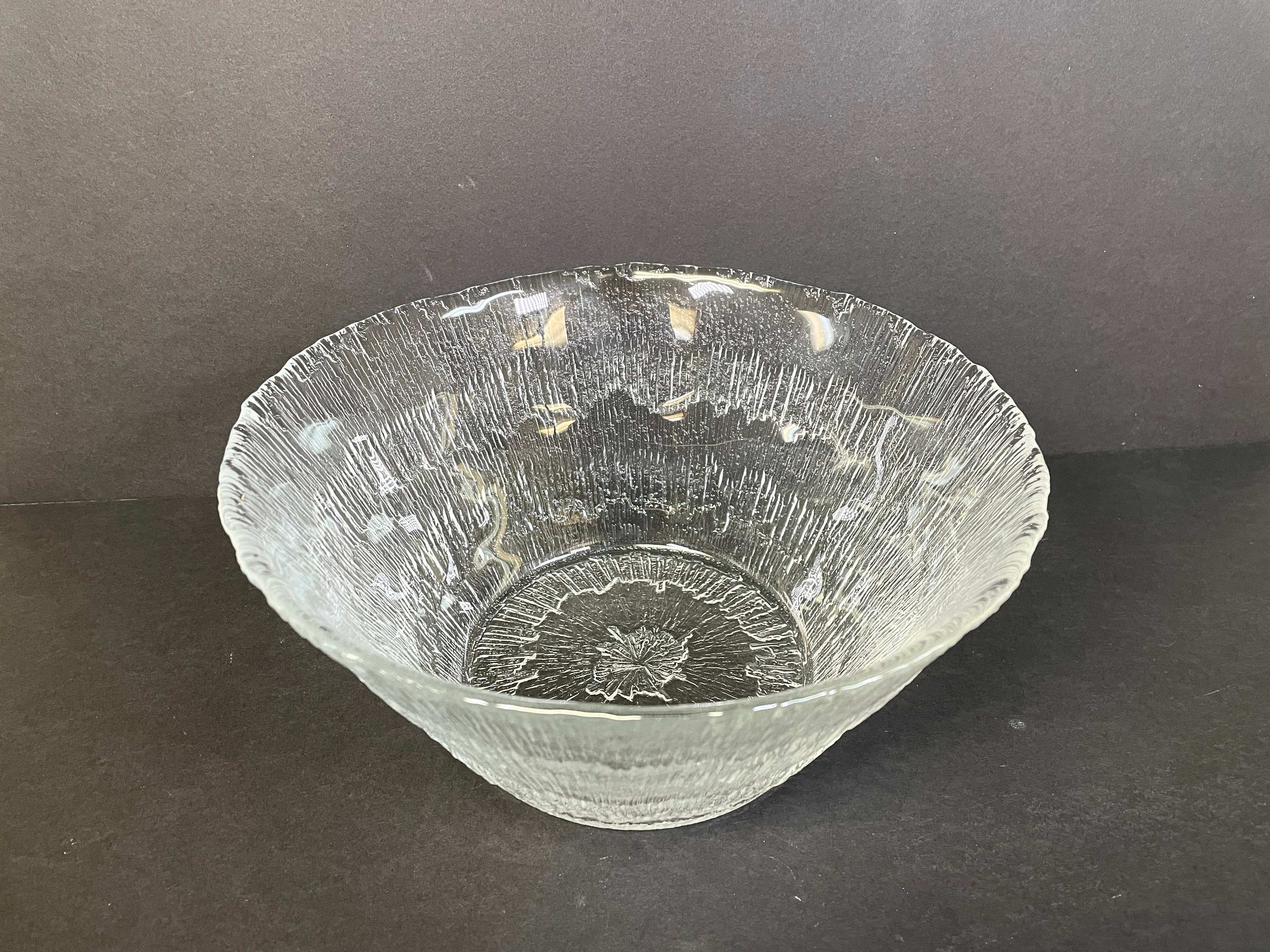 Iittala Wirkkala Solaris Crystal Glass Bowl 9 1/8 Diameter - Etsy