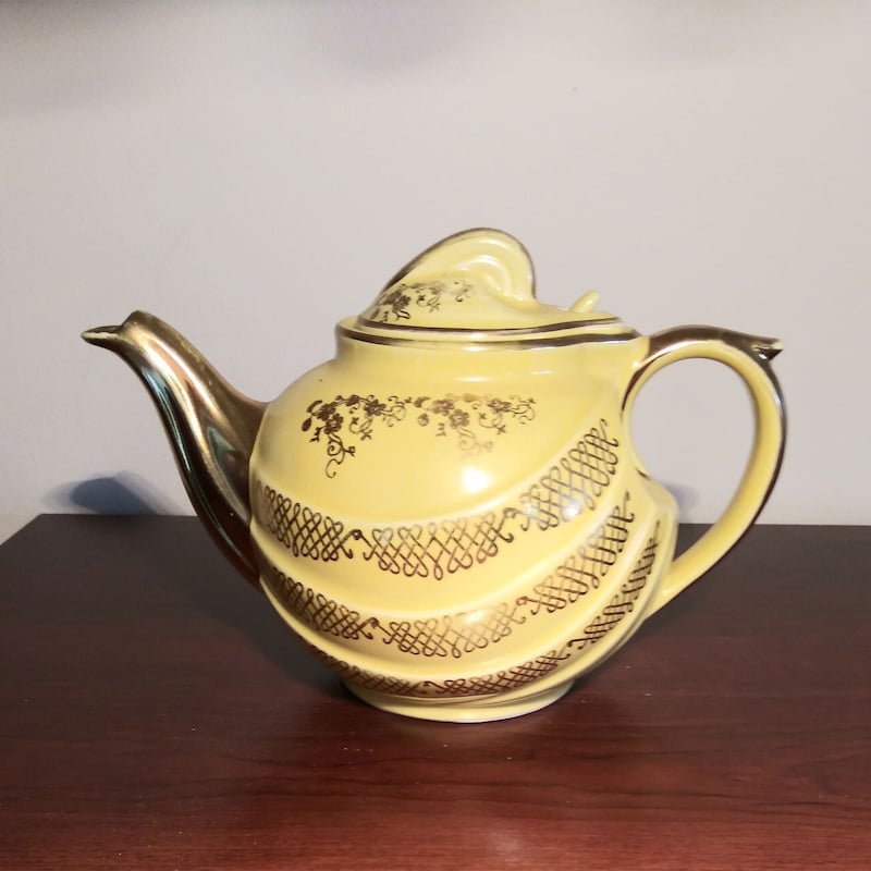 Yellow Teapot - Etsy