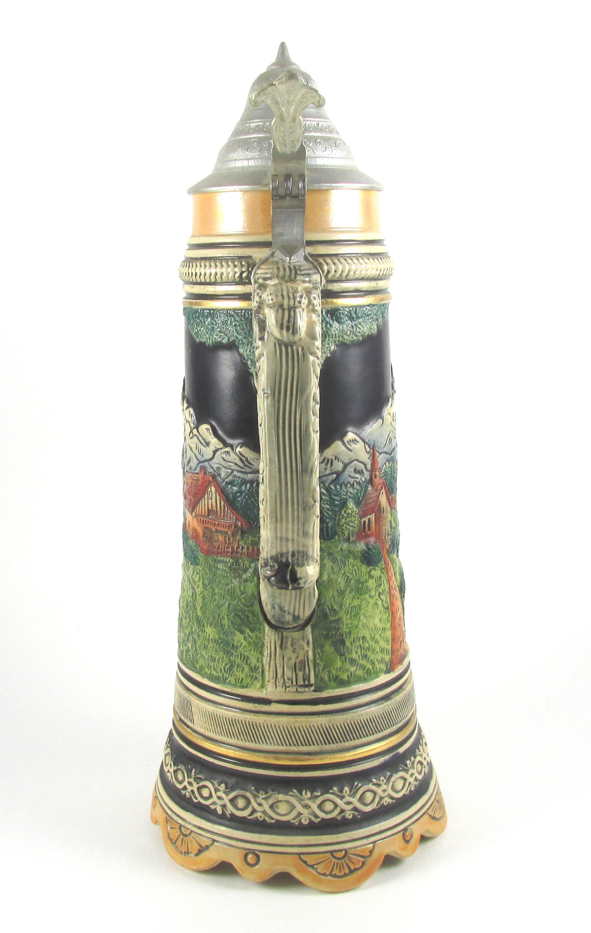 Vintage Munchen Hofbrauhaus Tall 14 1/2 Musical Beer Stein Play Music ...