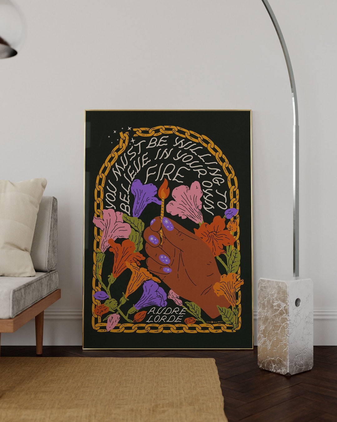 You Must Believe Art Print | Audre Lorde, Black Feminist, Social ...