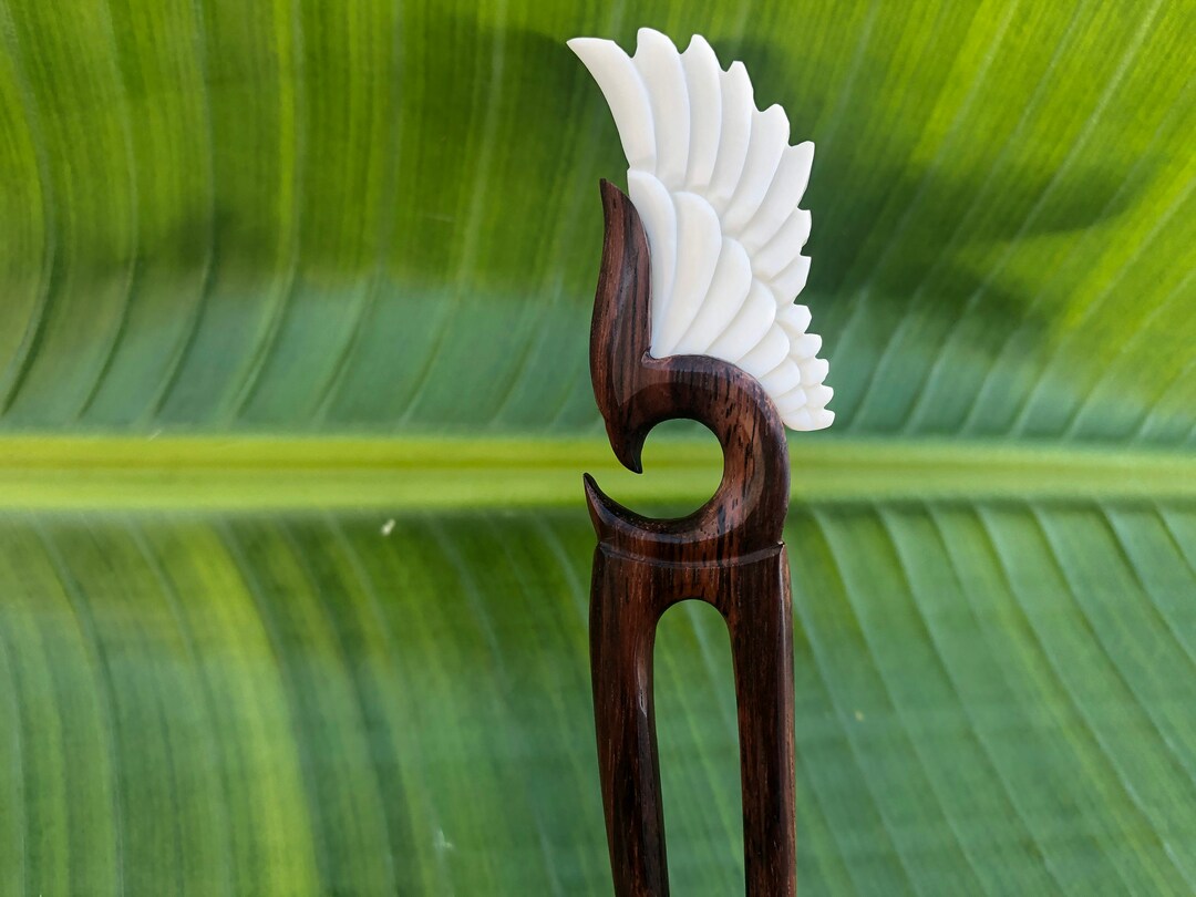 Two Prongs/double Prongs Angel Wing Seraphim Wings BONE and - Etsy