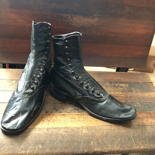 Button Boots - Etsy