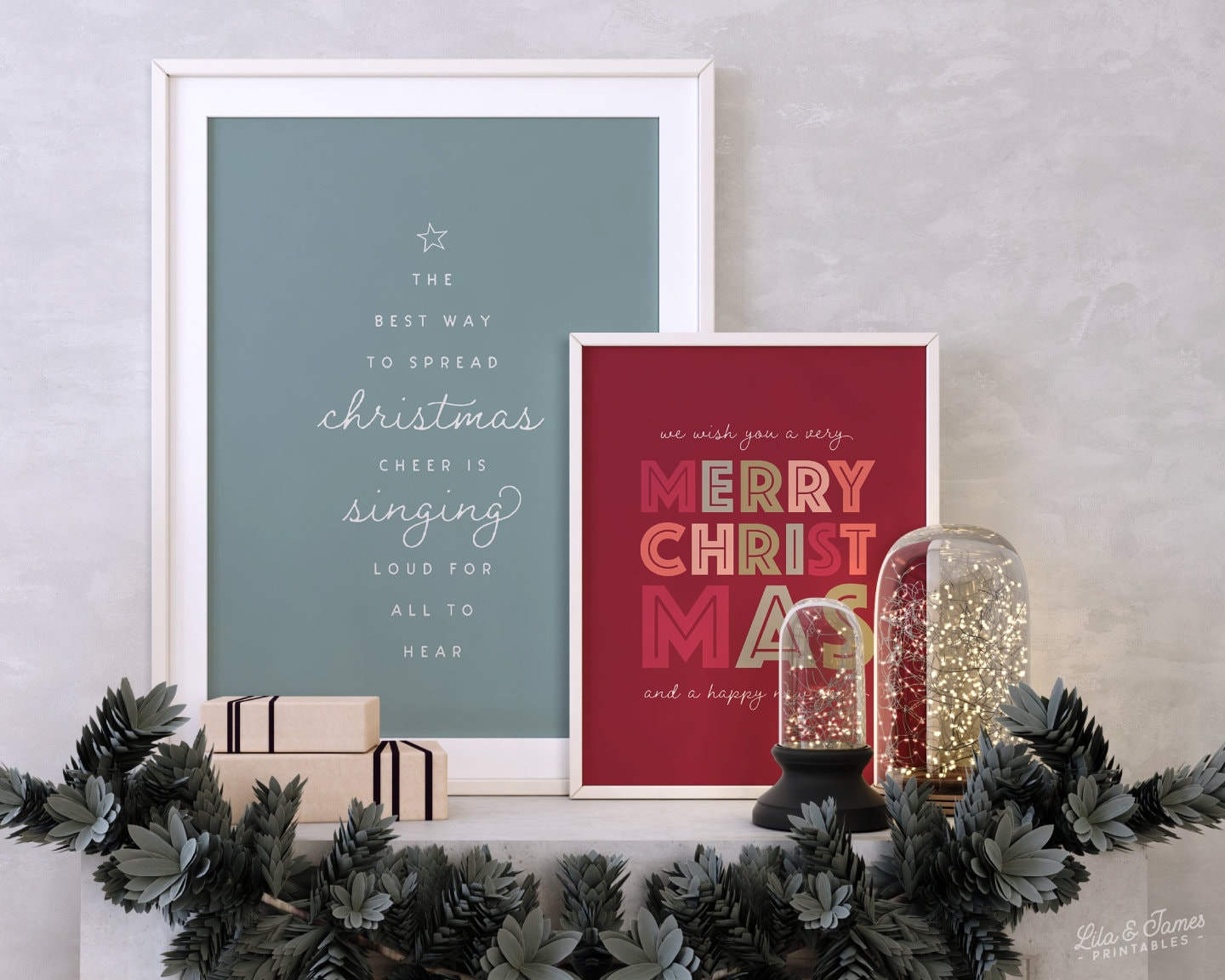 Simple Christmas Quote Printable Art, Digital Download Sign, Printable ...