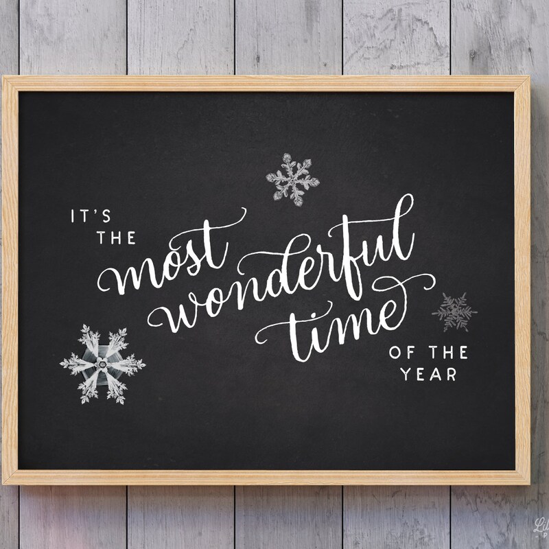 Chalkboard Snowflake - Etsy