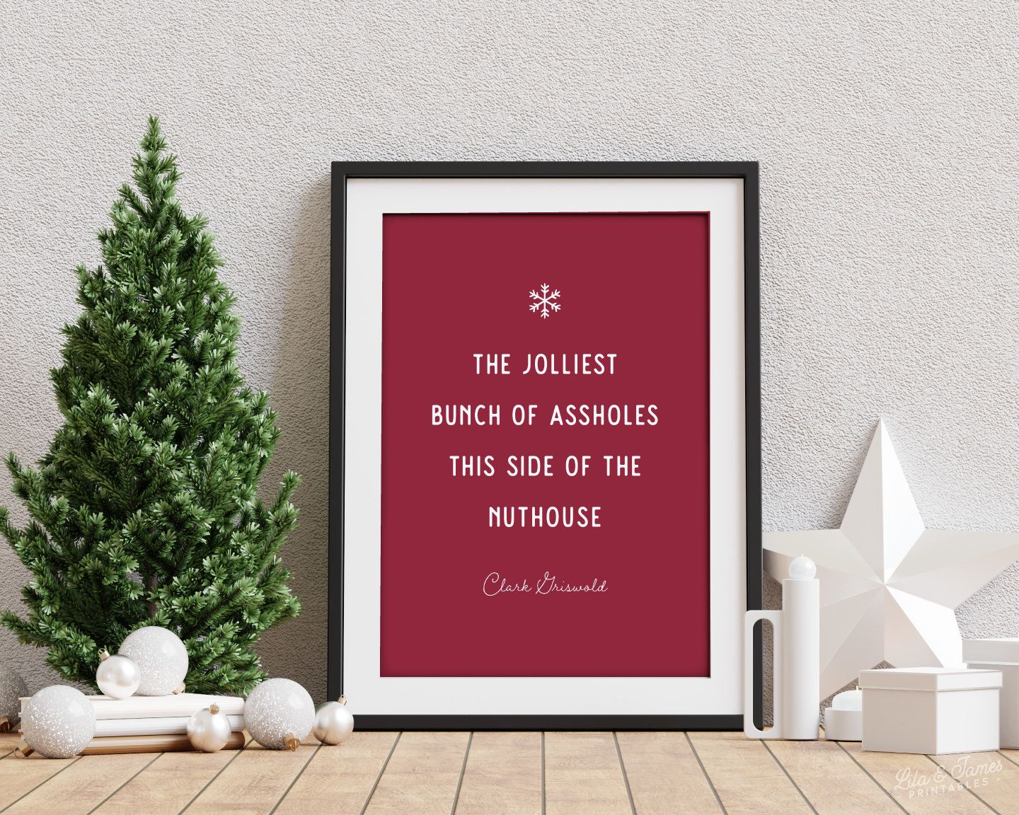 Christmas Quote Printable Wall Art, Digital Download, Christmas ...