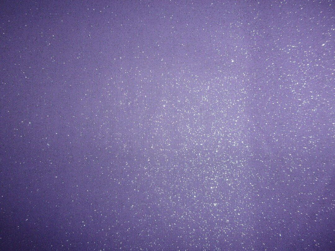 Sparkle Lilac Cotton Fabric - Etsy