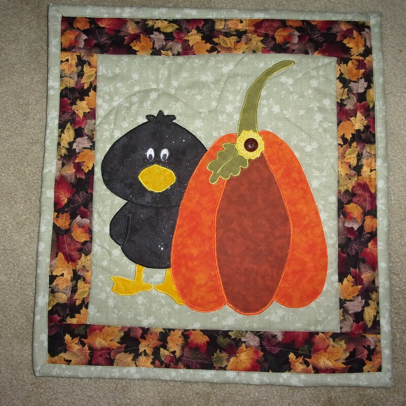 Crow Applique - Etsy