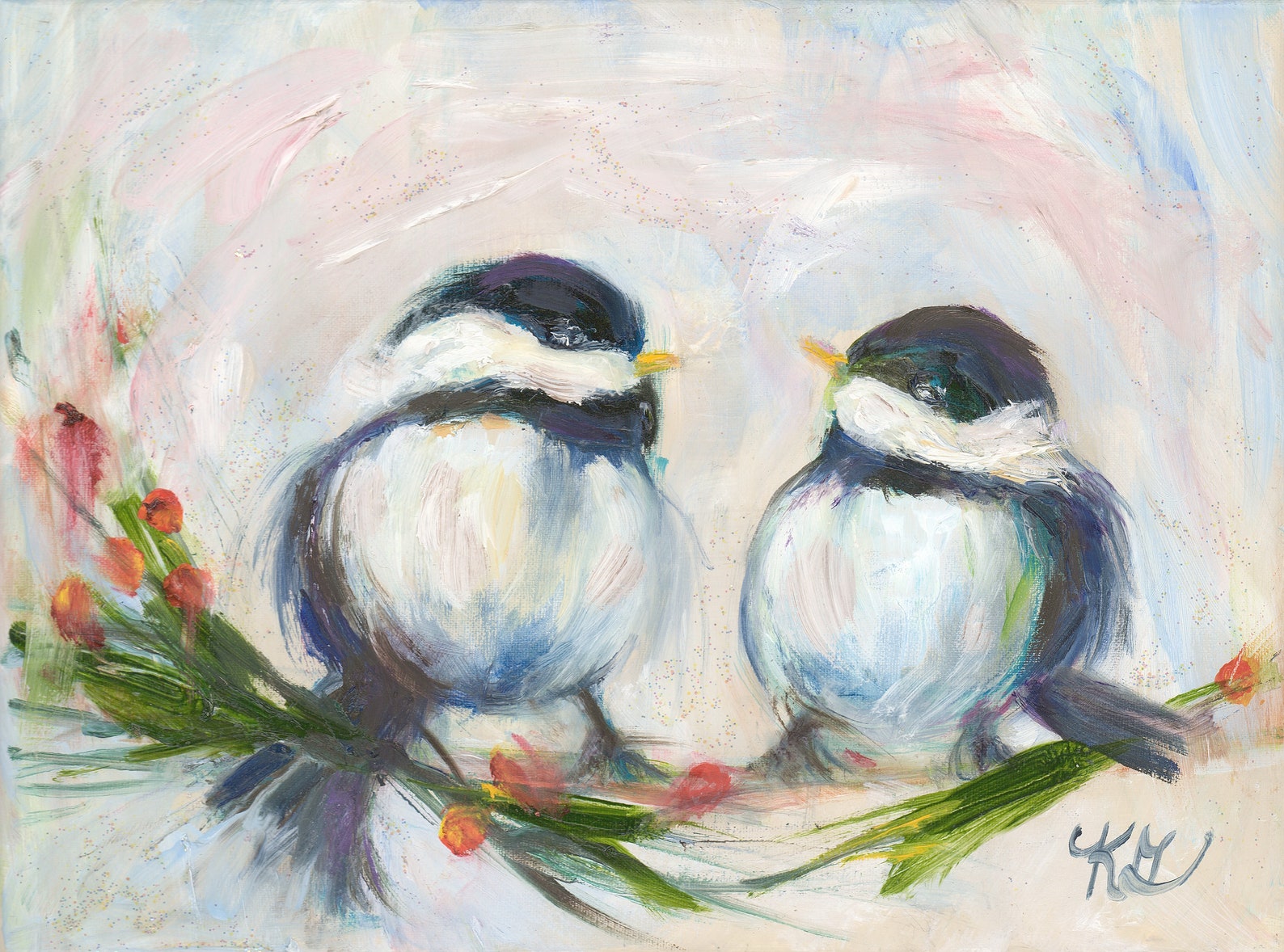 Chikadee Pair - Etsy