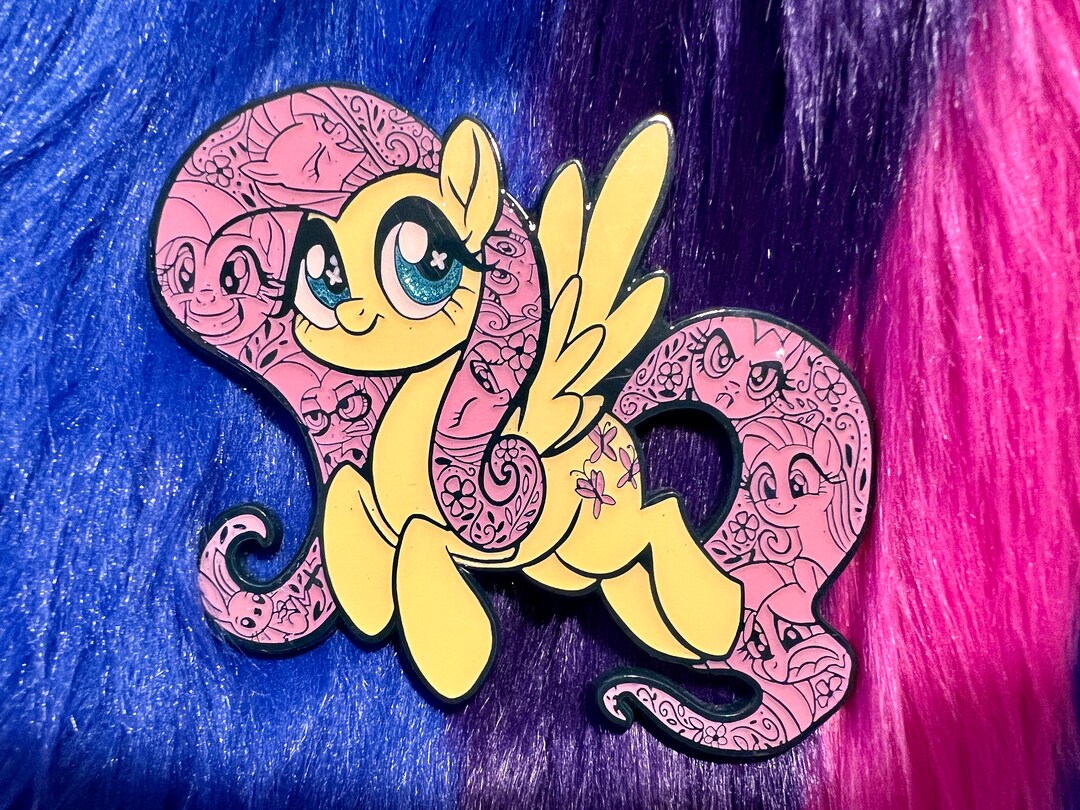 Fluttershy Enamel Pin, by Sophie Scruggs - Etsy UK