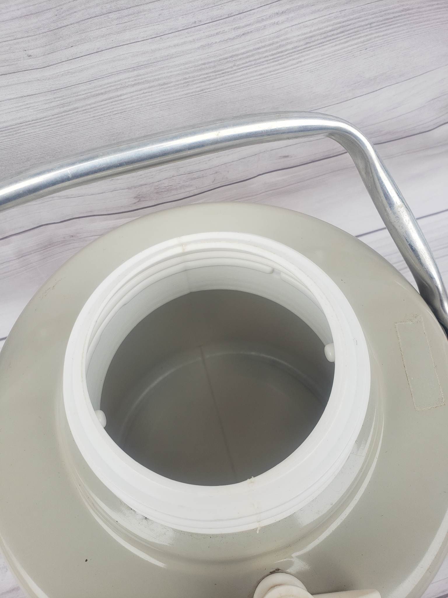 Vintage Cold Flyte Cooler Hamilton Skotch Corp Metal Thermos Jug ...