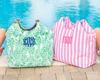 Monogram Beach Bag - Etsy