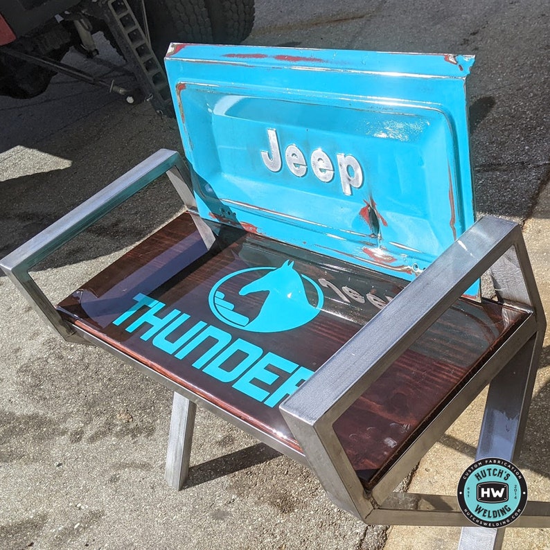 JEEP Tailgate Bench - Etsy