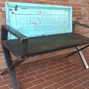 Chevrolet chevy tailgate bench tailgate vintage old truck | Etsy