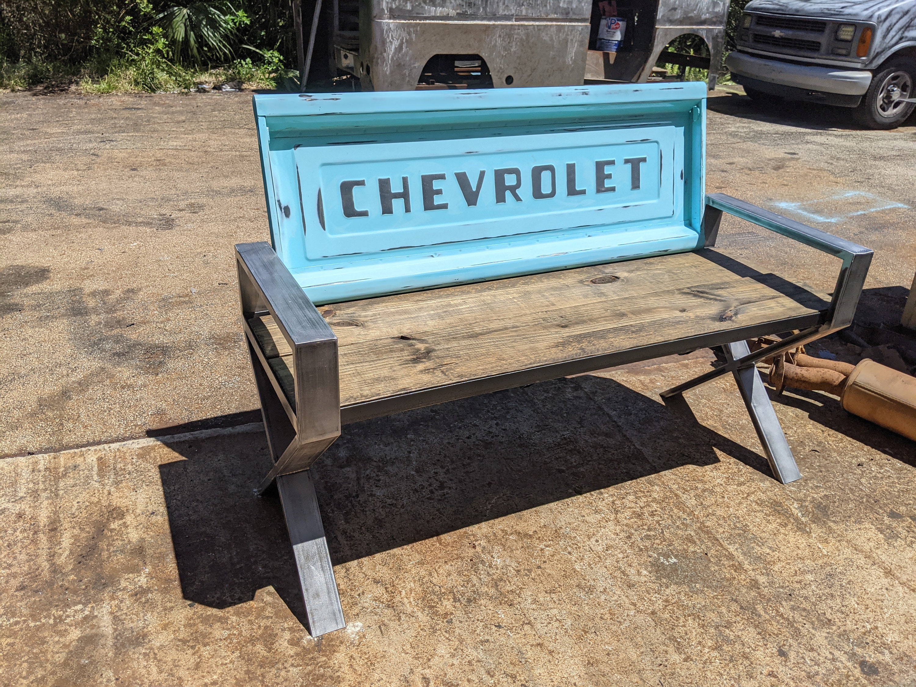 Chevrolet Chevy Tailgate Bench Tailgate Vintage Old Truck 1954-1987 - Etsy