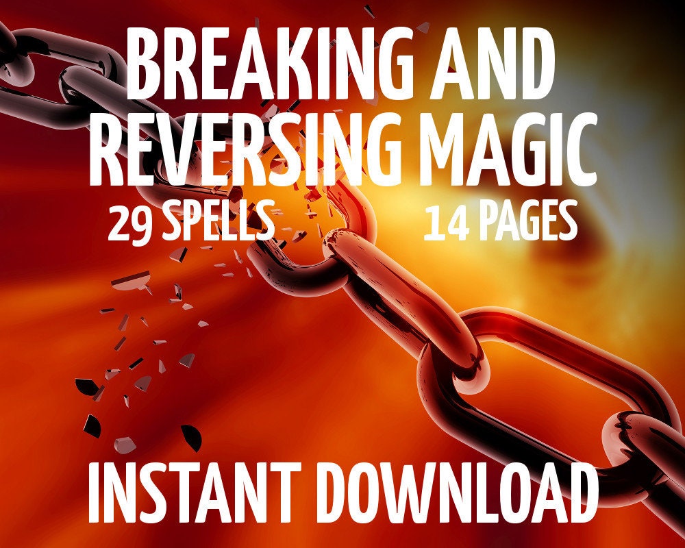 Breaking Magic Book of Shadows Pages, Wicca, Witchcraft, Spell Pages ...