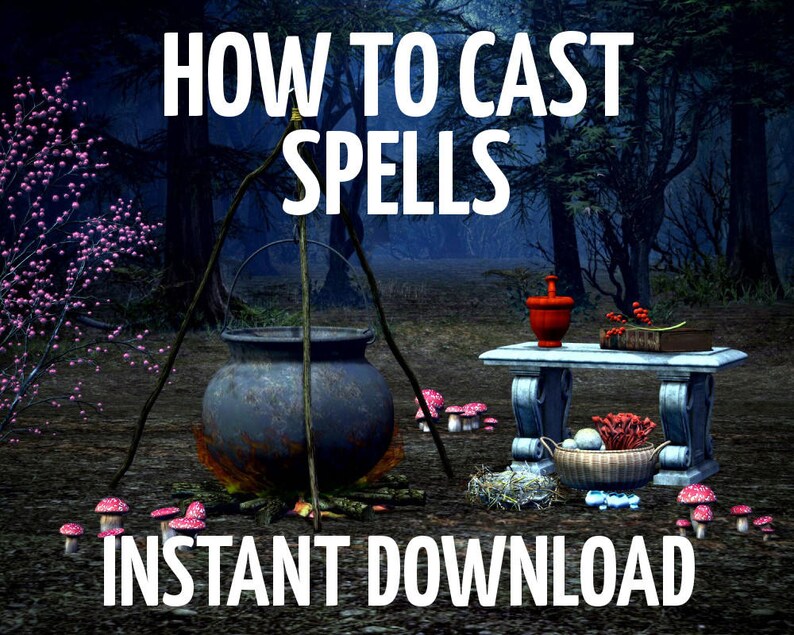 How to Cast Spells, Spell Casting Guide, Wiccan, Witchcraft, Cast ...