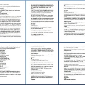 Banishing Spells Book of Shadows Pages, Witchcraft, Wicca, Spell Book ...