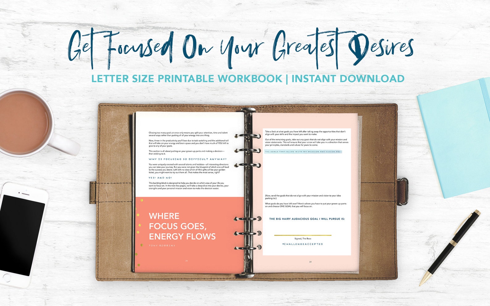 The Ultimate Vision Board Toolkit | Personal Growth | Create A Vision ...
