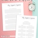 Support System Printables | Vision Board Activity | Self Help Journal ...