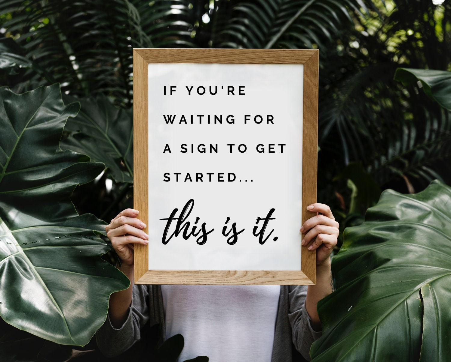 Inspirational Wall Art Vision Board Quotes Home Decor - Etsy