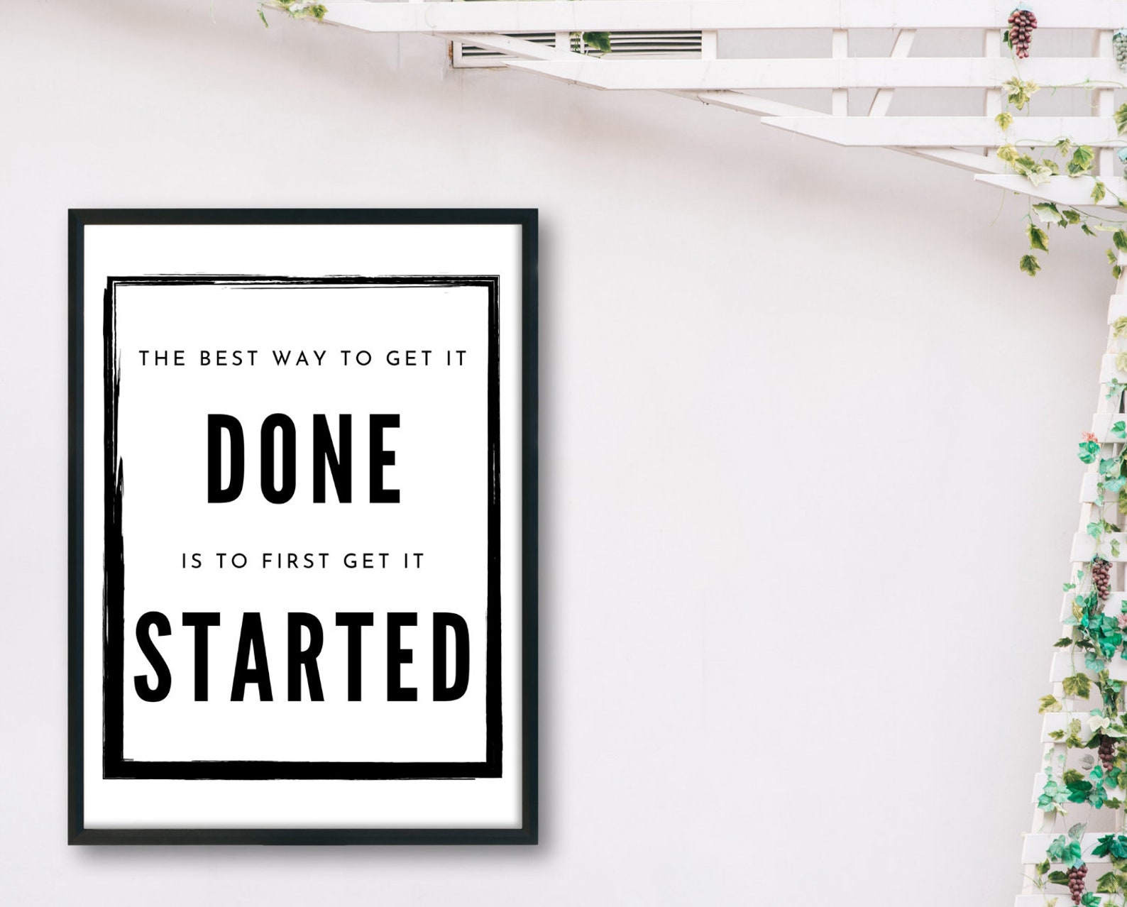 Inspirational Wall Art | Vision Board Quotes | Home Decor | Word Art ...