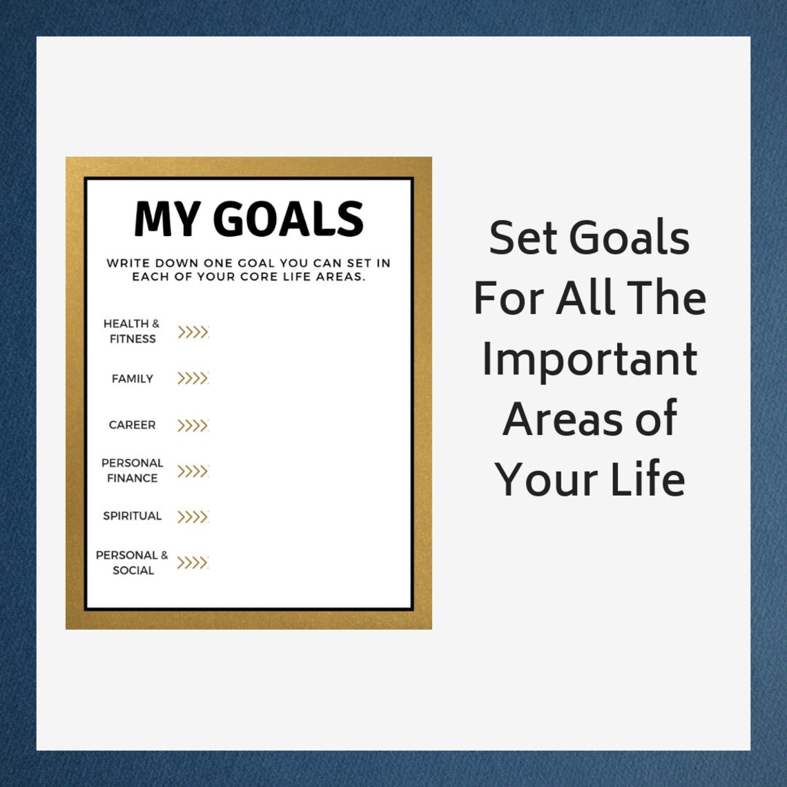 Custom Logo Vision Board Activities Goal Setting Printables - Etsy