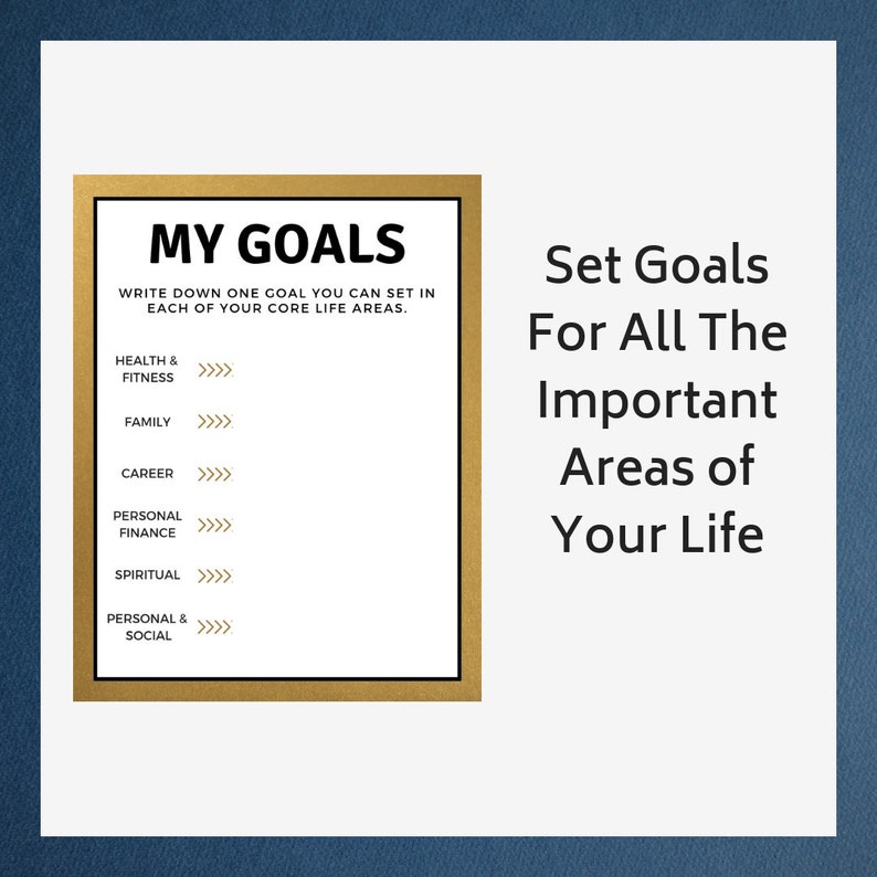 Vision Board Party Activities | Goal Setting Activities | Goal ...