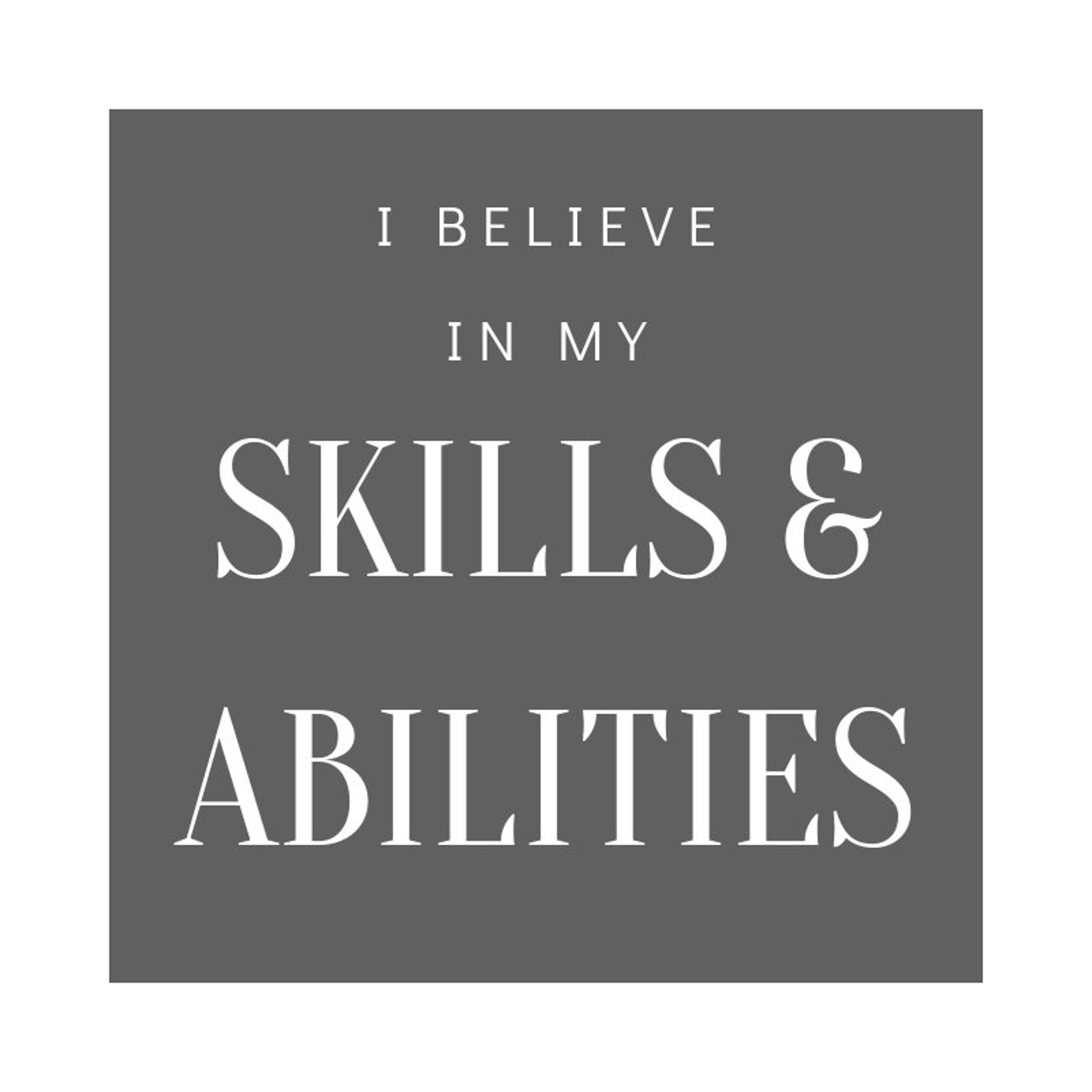 Vision Board Confidence Affirmation Cards | Goal Cards | Vision Board ...