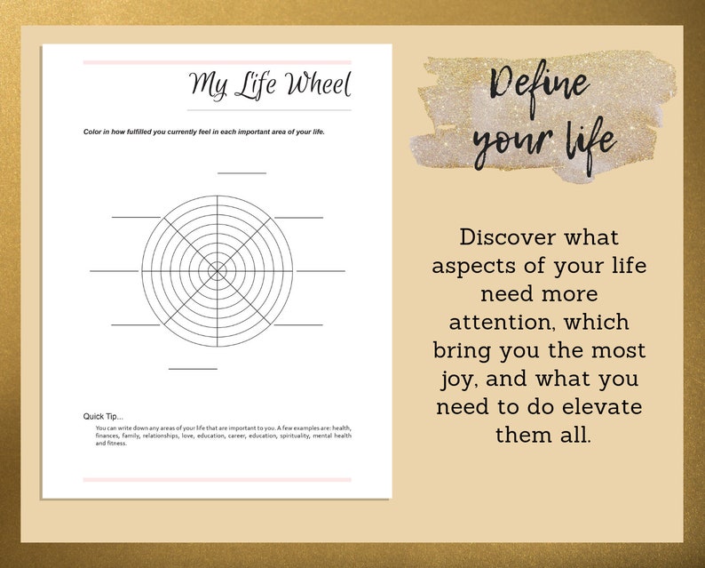 My Life Wheel | Goal Setting | Printables | Personal Development ...