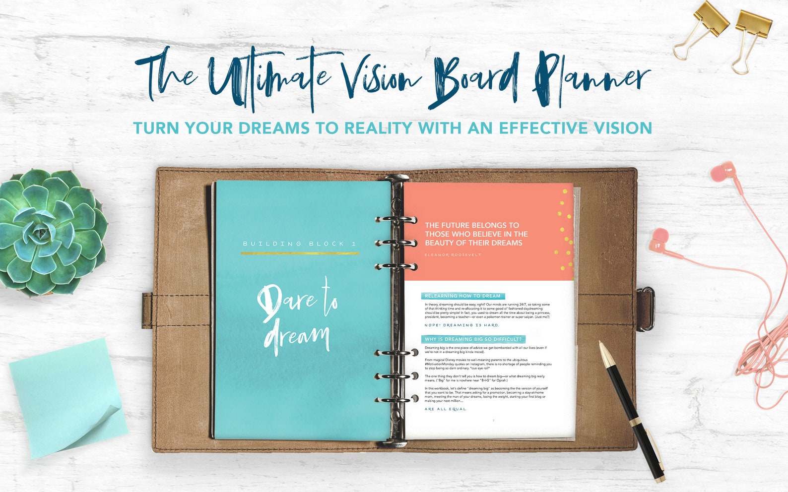The Ultimate Vision Board Toolkit | Personal Growth | Create A Vision ...