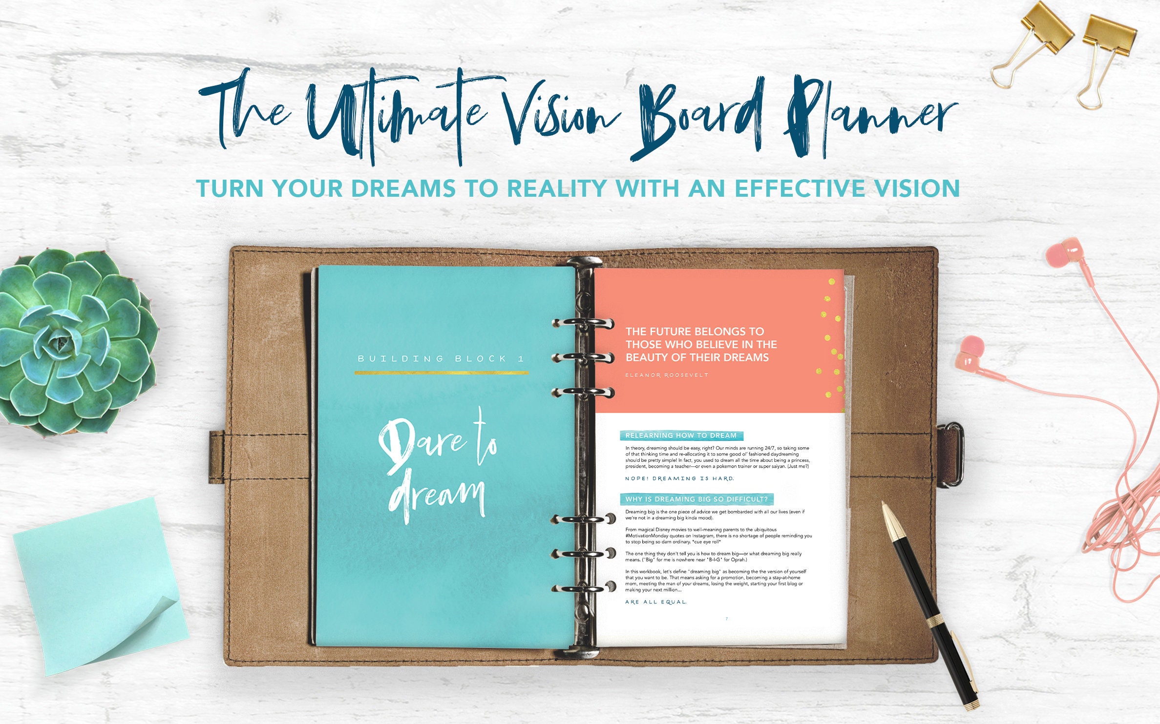 The Ultimate Vision Board Toolkit | Personal Growth | Create A Vision ...