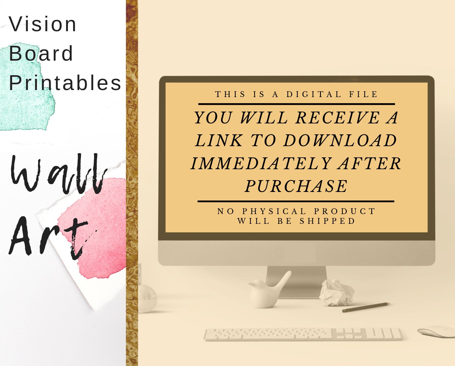 Vision Board Quotes | Positive Life | Home Decor Printables ...