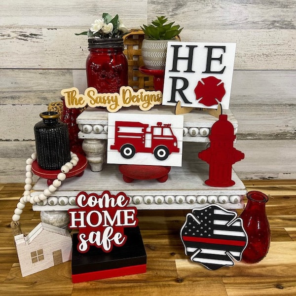Firefighter Decor - Etsy