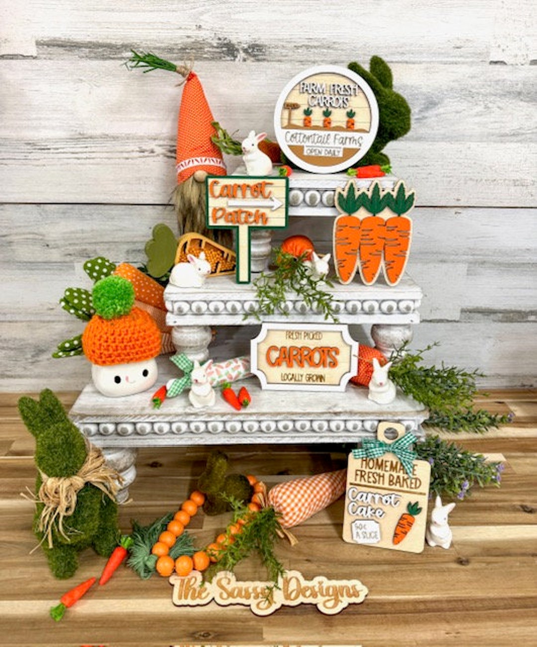 Farm Fresh Carrots Minis - Carrot Decor - Easter Decor - Carrot Patch ...