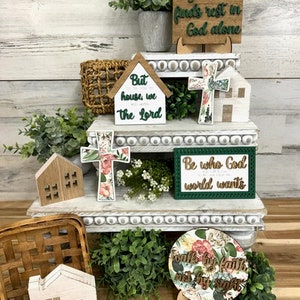 Be Who God Wants Mini Signs - Faith Decor - Religious Signs - Home ...