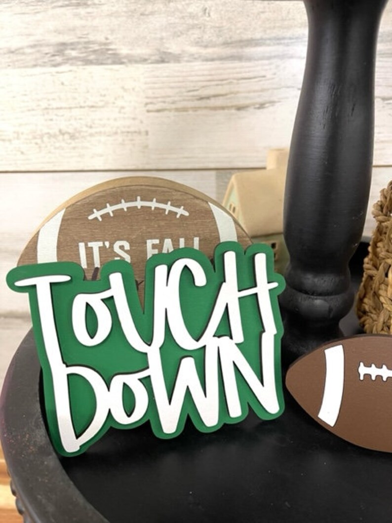 Football Mini Signs - Game Day - Football Season - Sports Decor - Super ...