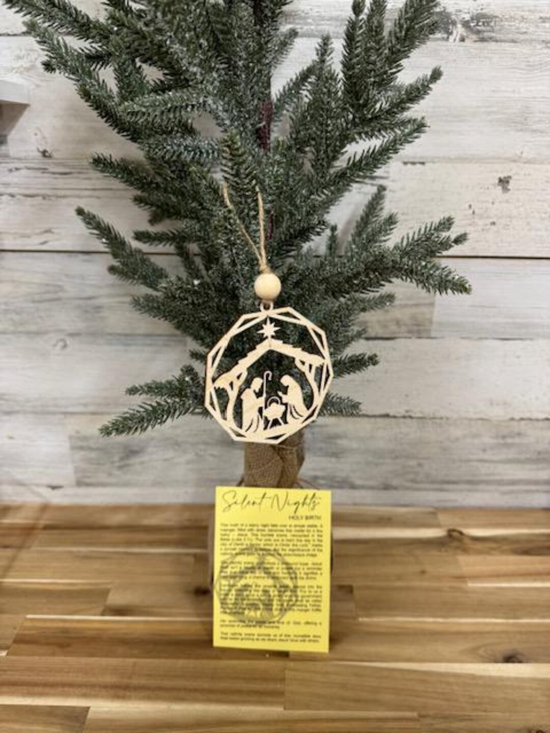 Nativity Story Ornament - Christmas Decor - Religious Decor - - Etsy