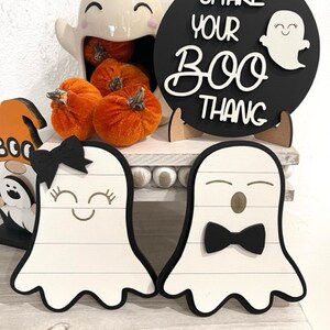 Ghost Tier Tray-more Boos Please 3D Mini Signs-this is Boo Sheet-shake ...