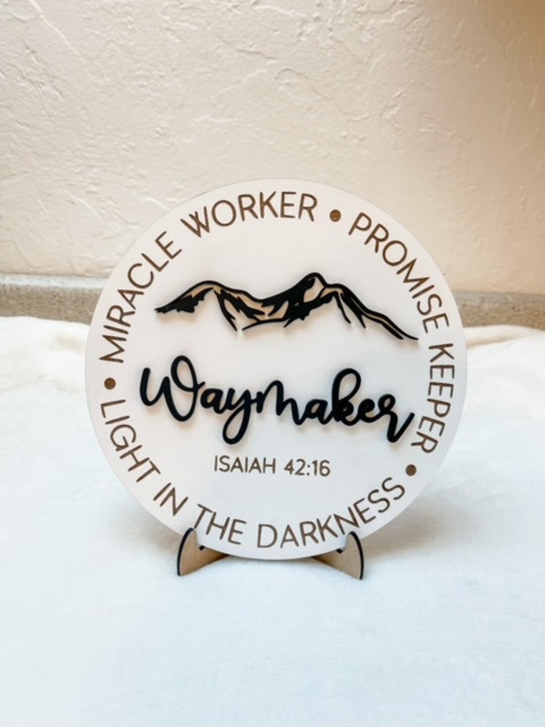 Waymaker 8 Inch 3D Sign, Easter Decor. Farmhouse Decor - Etsy